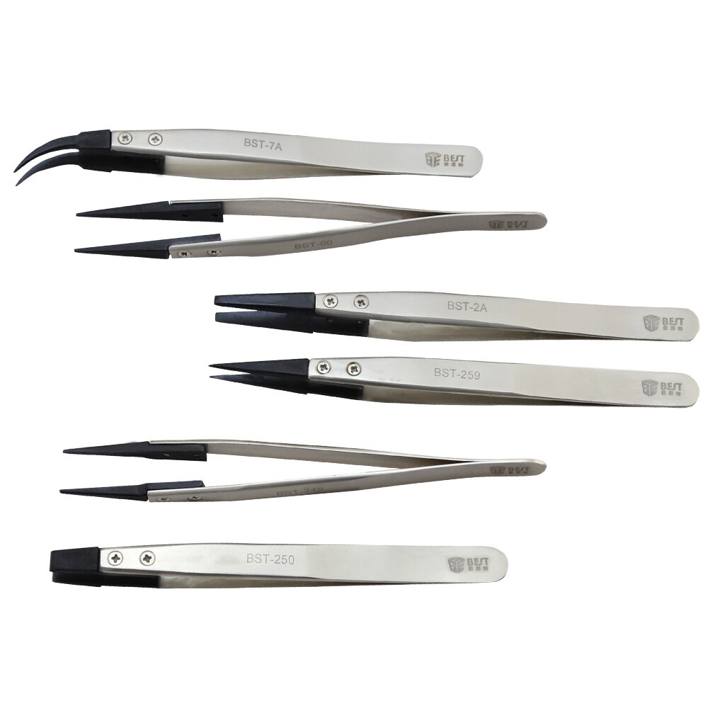 6pcs Precision Stainless Steel Electronic Anti-sta... – Grandado