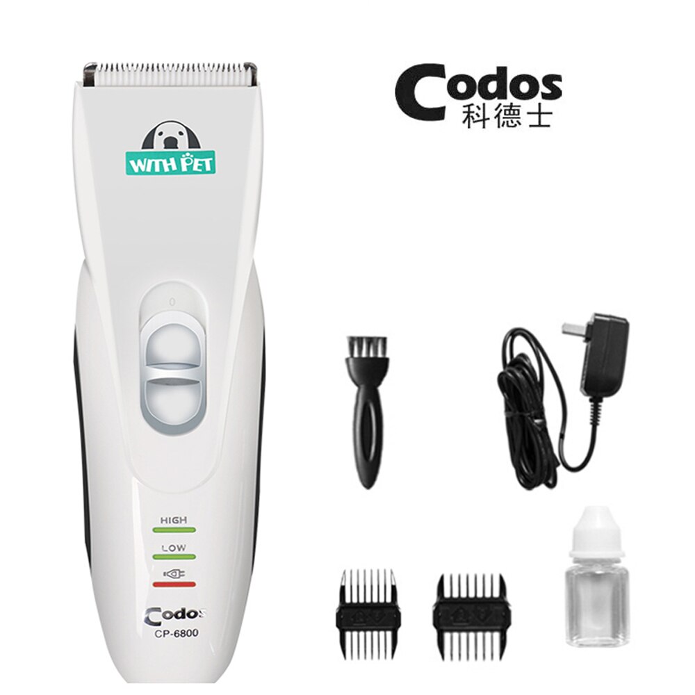 Codos CP6800 Electric Dog Hair Trimmer Silver Rech... – Grandado