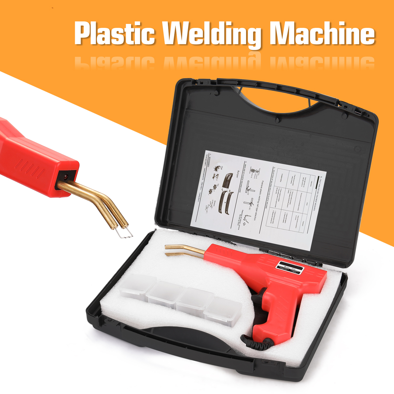 50W Plastics Welders Garage Tools Staplers Machine... – Grandado
