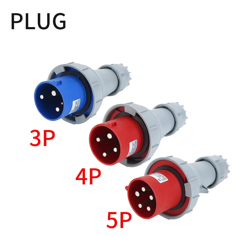 Industrial Plug and Socket 3P/4P/5Pin Electrical C... – Grandado