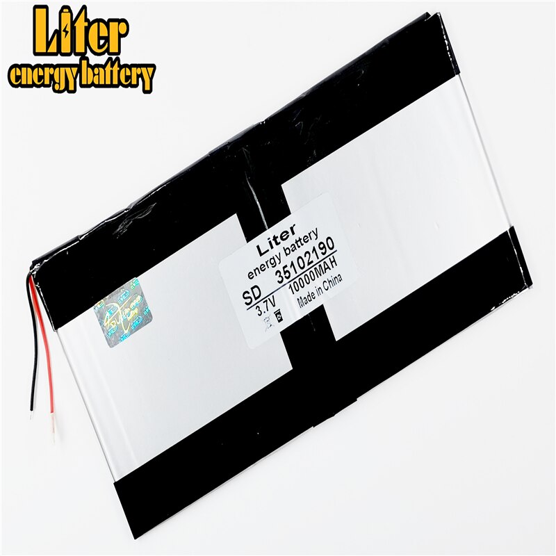 3.7V,10000mAH (polymer lithium ion battery) Li-ion battery for tablet ...
