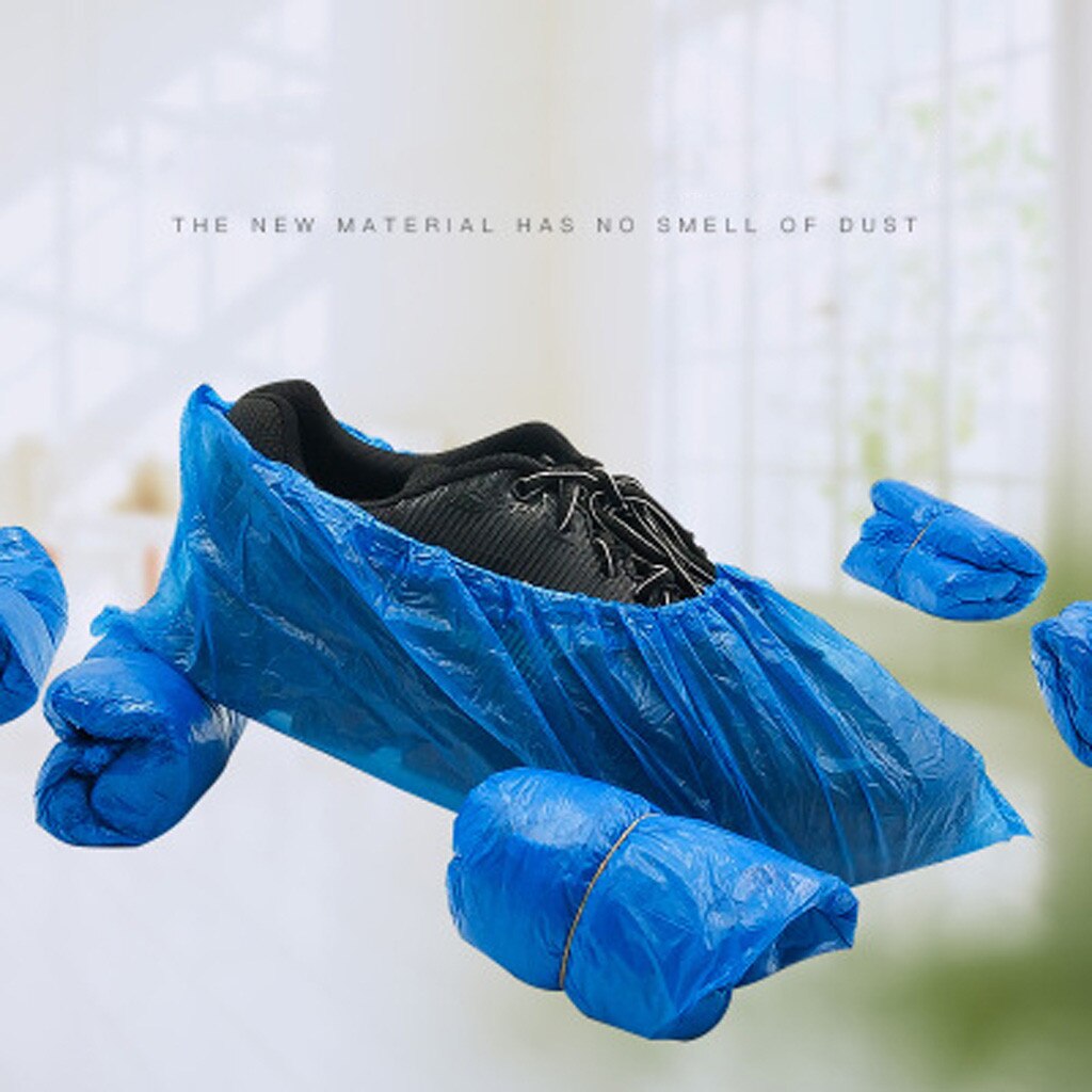 50pcs Disposable Shoe Dust Covers Waterproof Shoes... – Grandado