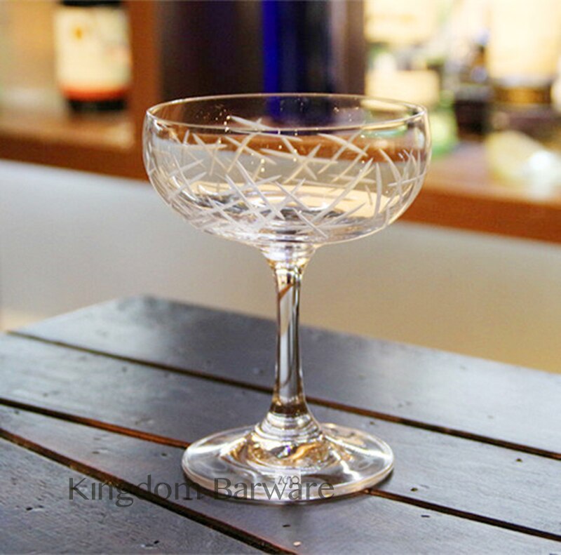 Wide Mouth Champagne Cocktail Glass Martini Glass ... – Vicedeal