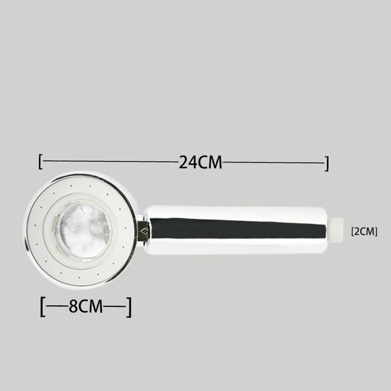 3-Stage Magic SPA HandHeld Shower Head Bathroom Wa... – Grandado