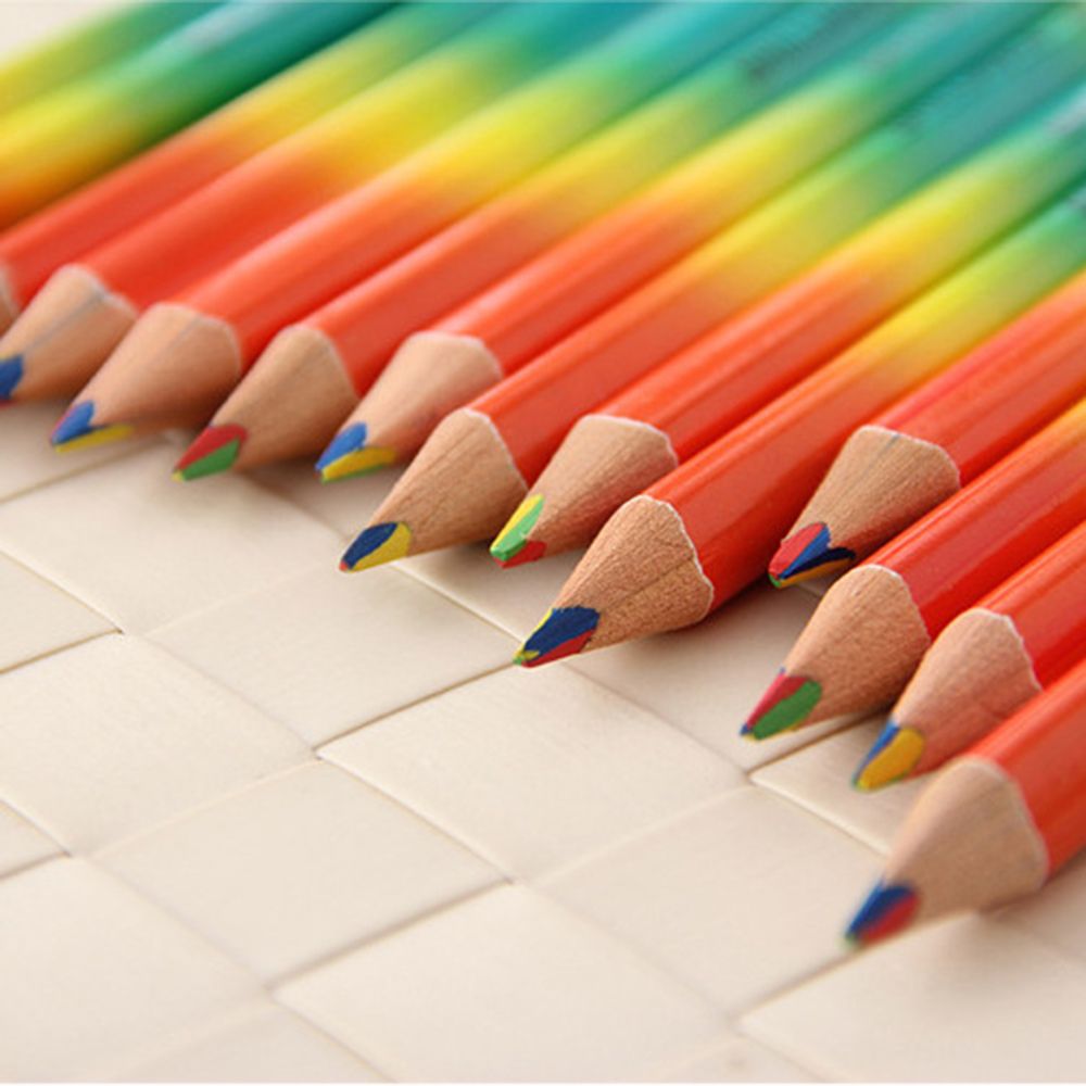 Limit shows Rainbow Color Pencil 4 in 1 Colored Dr... – Grandado