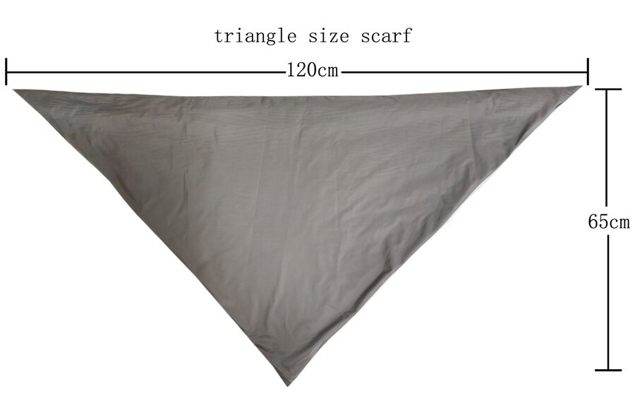 quilted headscarf puffer scarf triangle shawl Hood... – Grandado