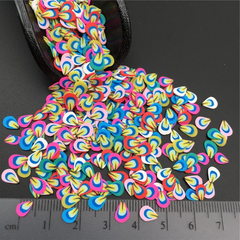 50g feather Polymer Clay Sprinkle For Kids Diy ,So... – Grandado