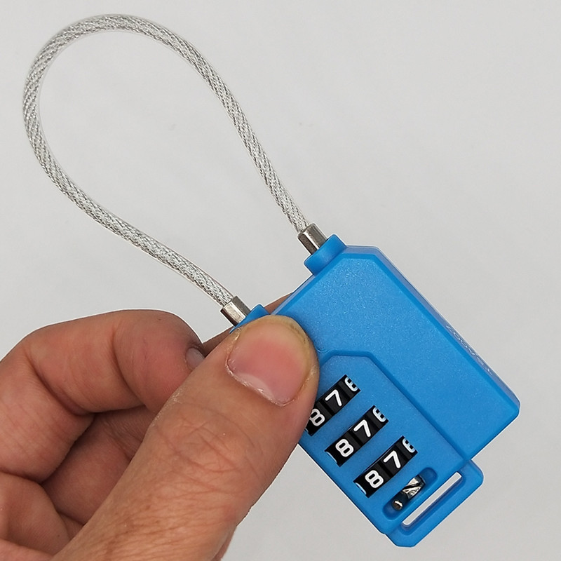 Padlock Travel Smart Combination Locks 3 Digit Pas... – Vicedeal