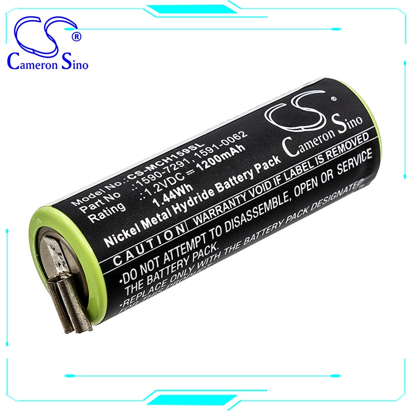 Cameron Sino 1.2V 1200mAh Ni-MH Battery for Moser ... – Grandado