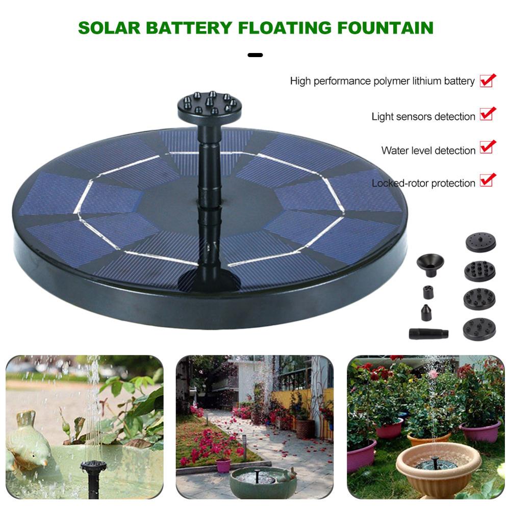 Solar Garden Fountain Pump Solar Garden Fountains ... – Grandado