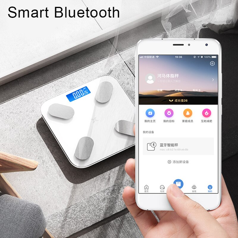 Smart BMI Weighing Scale with Bluetooth Multifunct... – Grandado