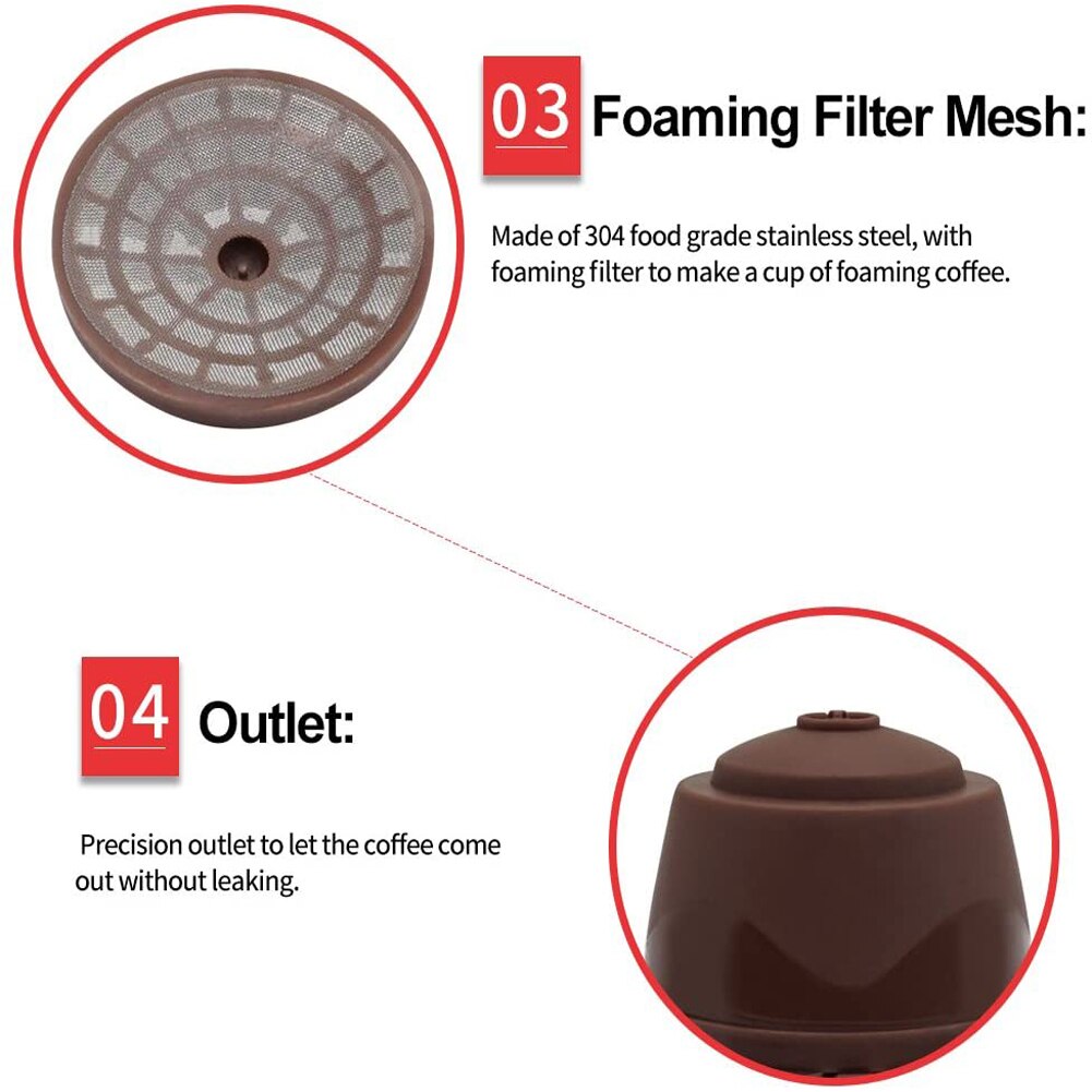 Herbruikbare Koffie Capsule Filter Cup Voor Nescaf... – Grandado