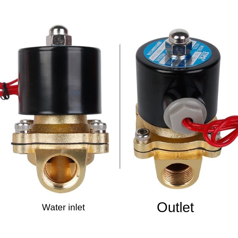 Électrovanne électrique en laiton 1/4 "3/8" 1/2 "D... – Grandado