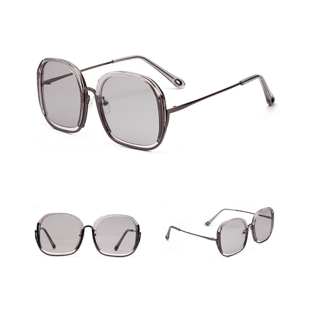 Vrouwen Vierkante Zonnebril Oversized Mannen Brand... – Grandado