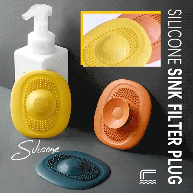 Silicone Sink Filter Plug Washbasin Drain Strainer... – Grandado