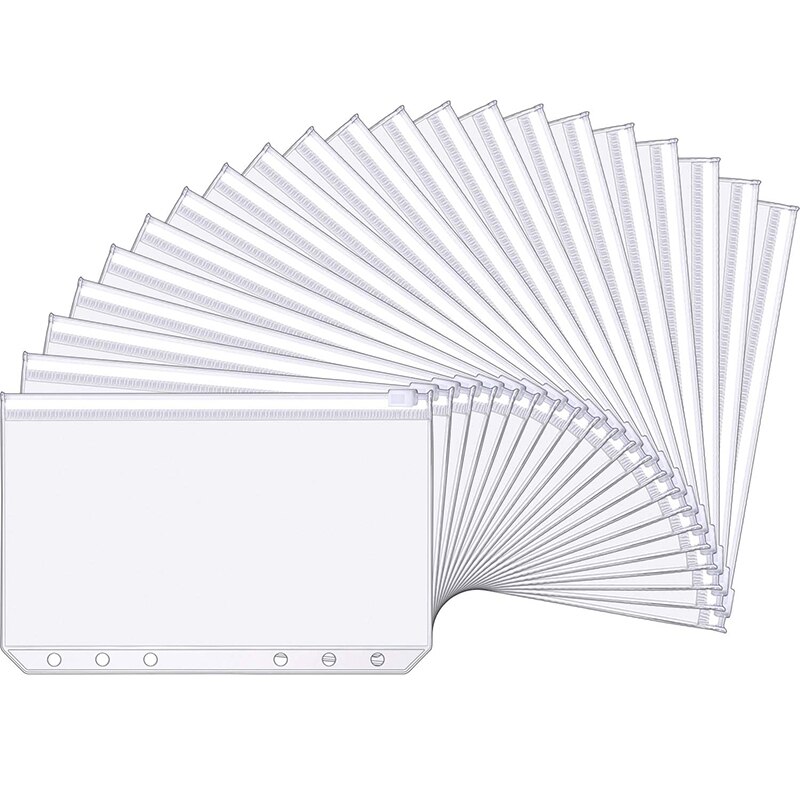 A6 Size 6 Gaten Bindmiddel Zakken, Bindmiddel Rits... – Grandado