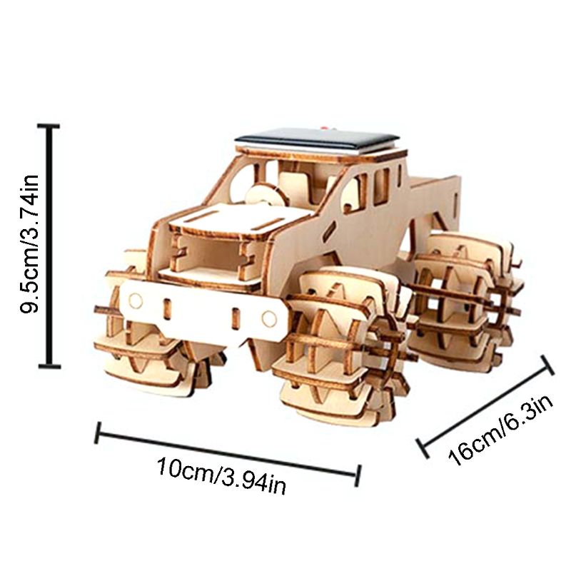 Wooden Solar Car Model Kits DIY Educational Scienc... – Grandado
