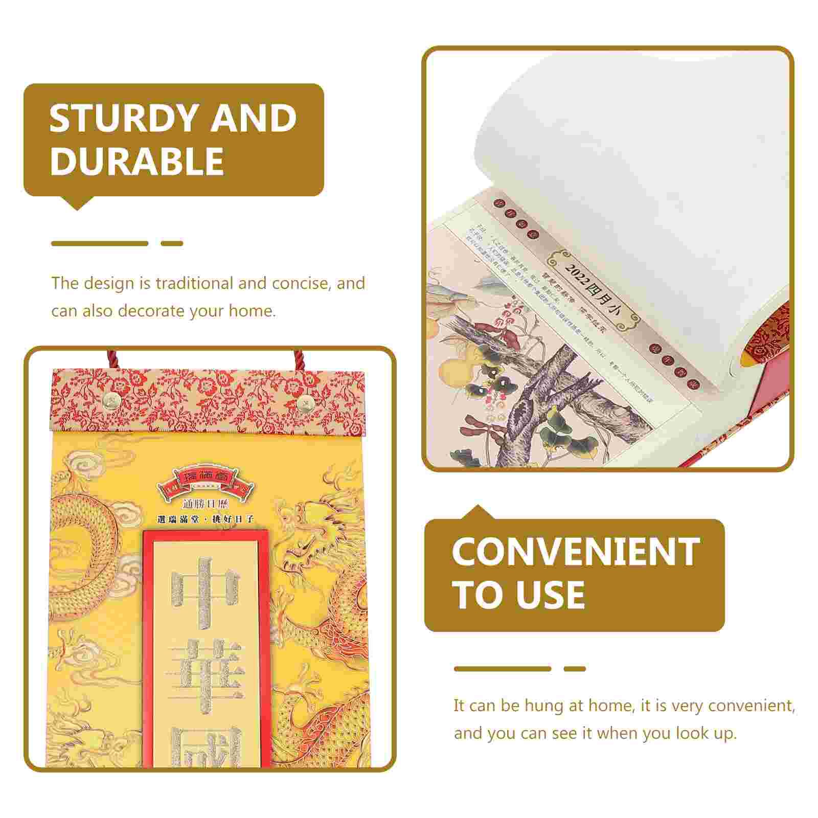 Traditional Chinese Calendar 2022 Auspicious Calen... – Vicedeal