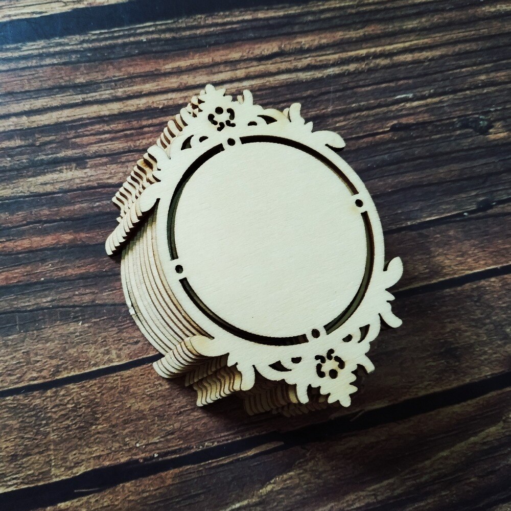 10PCS Vintage Classic Wooden Mirror Frame Shapes W... – Grandado