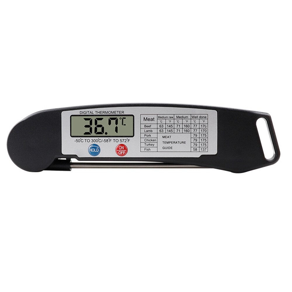 Digital Display Folding Food Thermometer Instant D... – Grandado