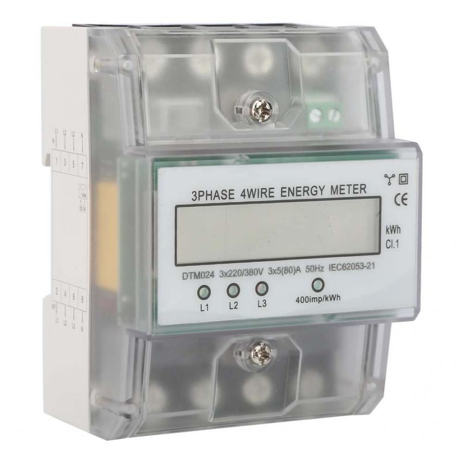 AC 220/380V 5-80A Energy Consumption Digital Elect... – Grandado