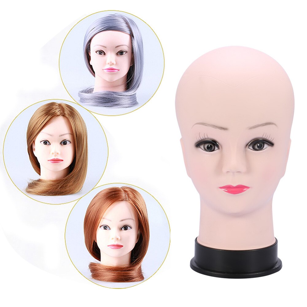 PVC Mannequin Head Model Female Wig Making Hat Dis... – Grandado