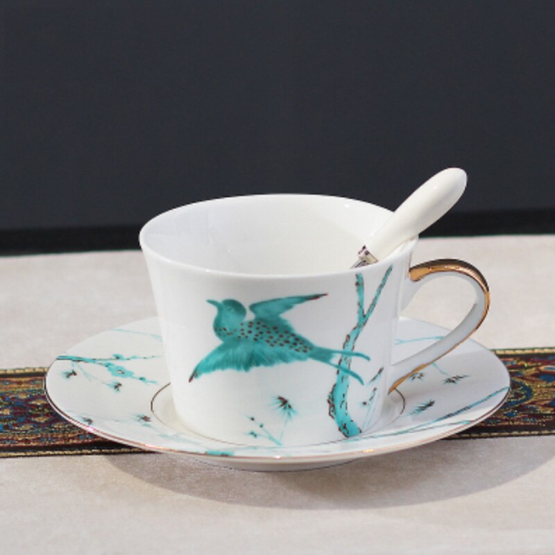 150 Ml Fortune Bird Top Grade Bone China Coffee Cu... – Vicedeal