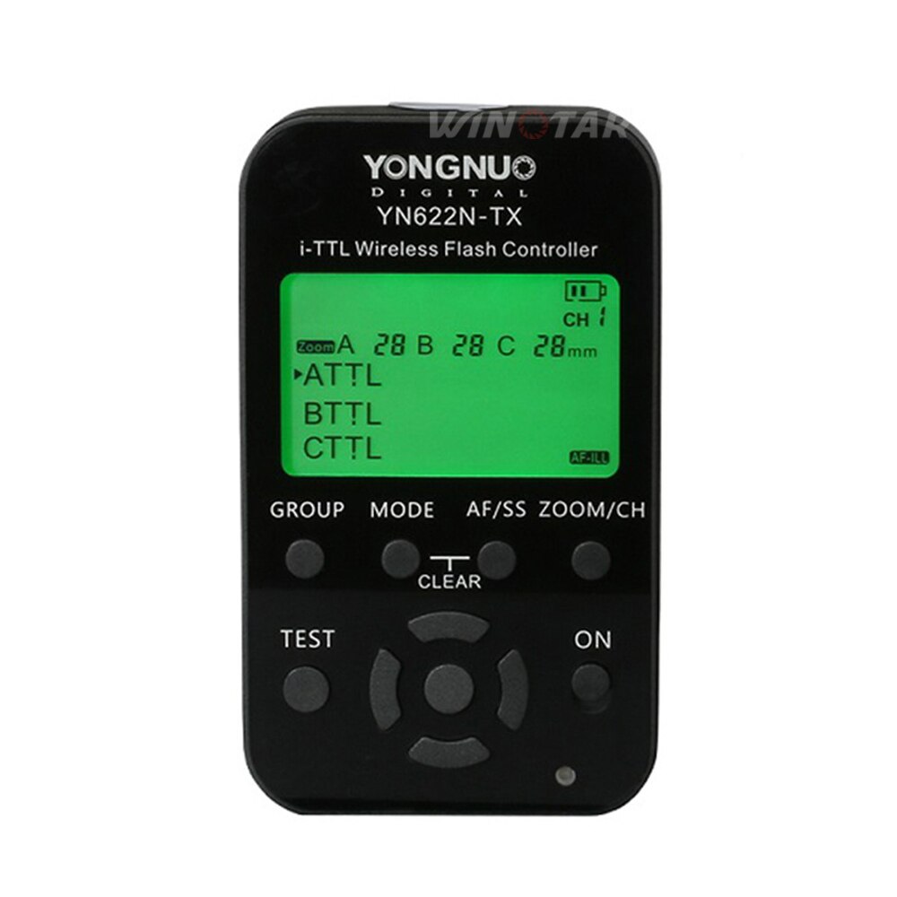 YONGNUO YN622N-TX E-TTL wireless flash controller ... – Vicedeal