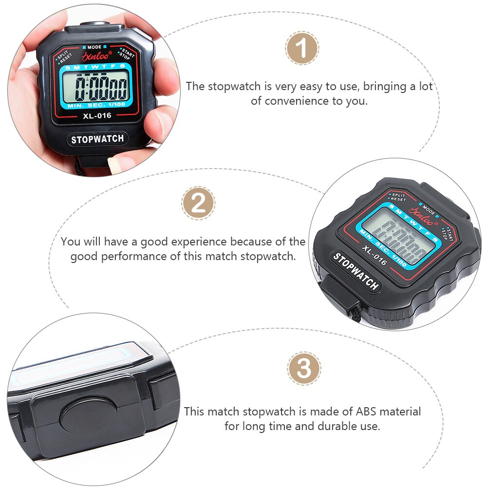 1 pc Training Stopwatch Electronic Digital Watch R... – Grandado