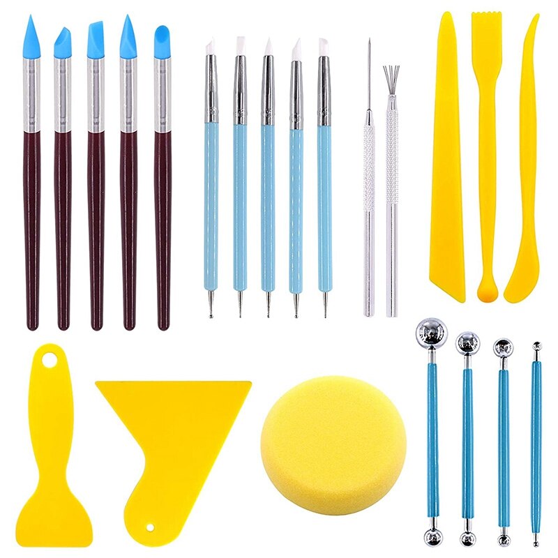 Polymer Clay Tools Ceramic Pottery Modeling Clay S... – Grandado