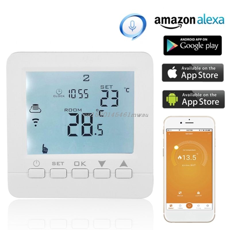 WiFi Smart Electric Heating Thermostat Room Temper... – Grandado