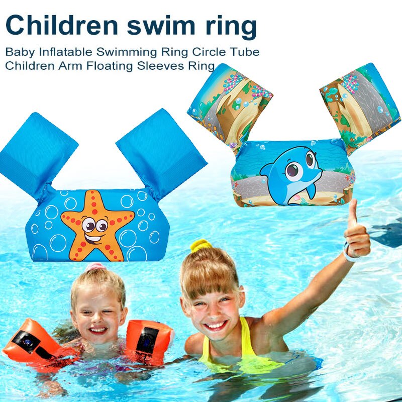 Dual Airbags Inflatable Arm Circles Kids Armband C... – Grandado