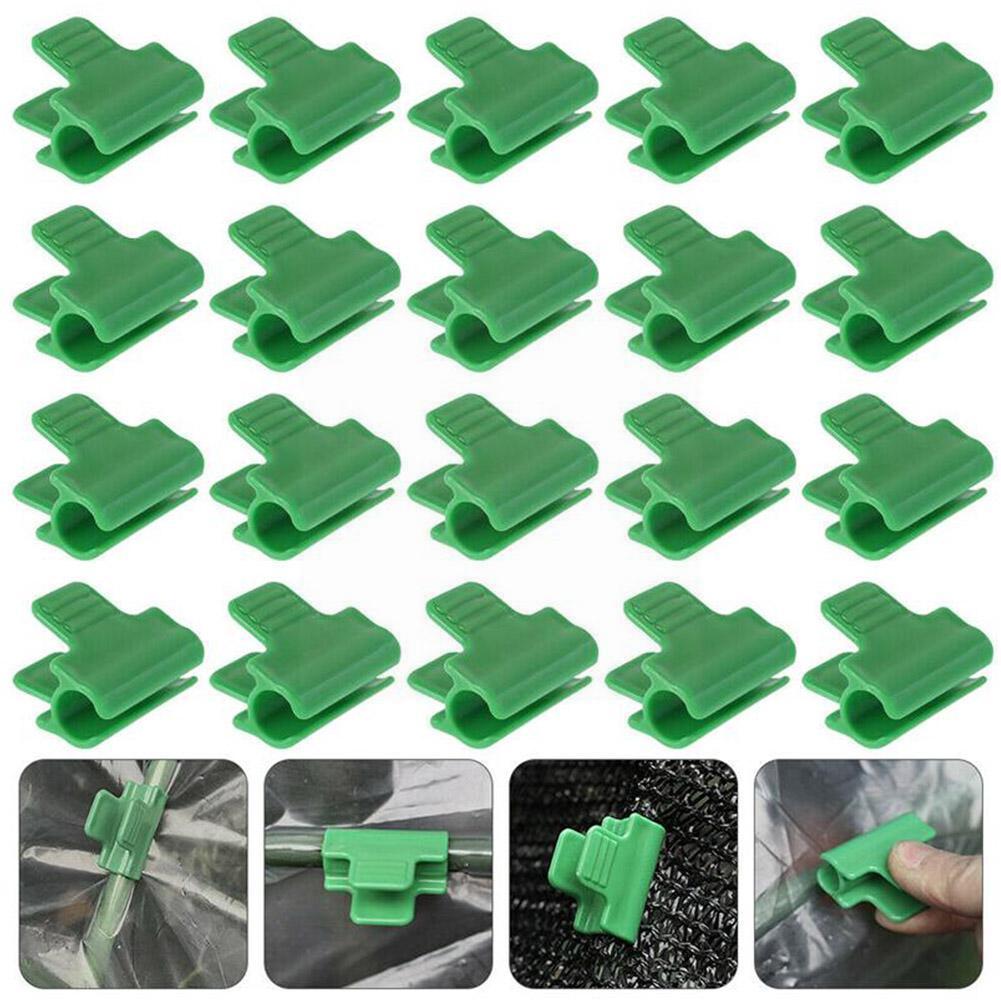 11mm Pipe Clamps Greenhouse Clamp Clips Plant Stak... – Vicedeal