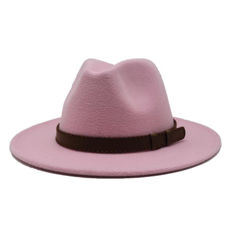 winte Mens jazz Fedora Hat Wool Khaki Jazz Hats Fe... – Grandado