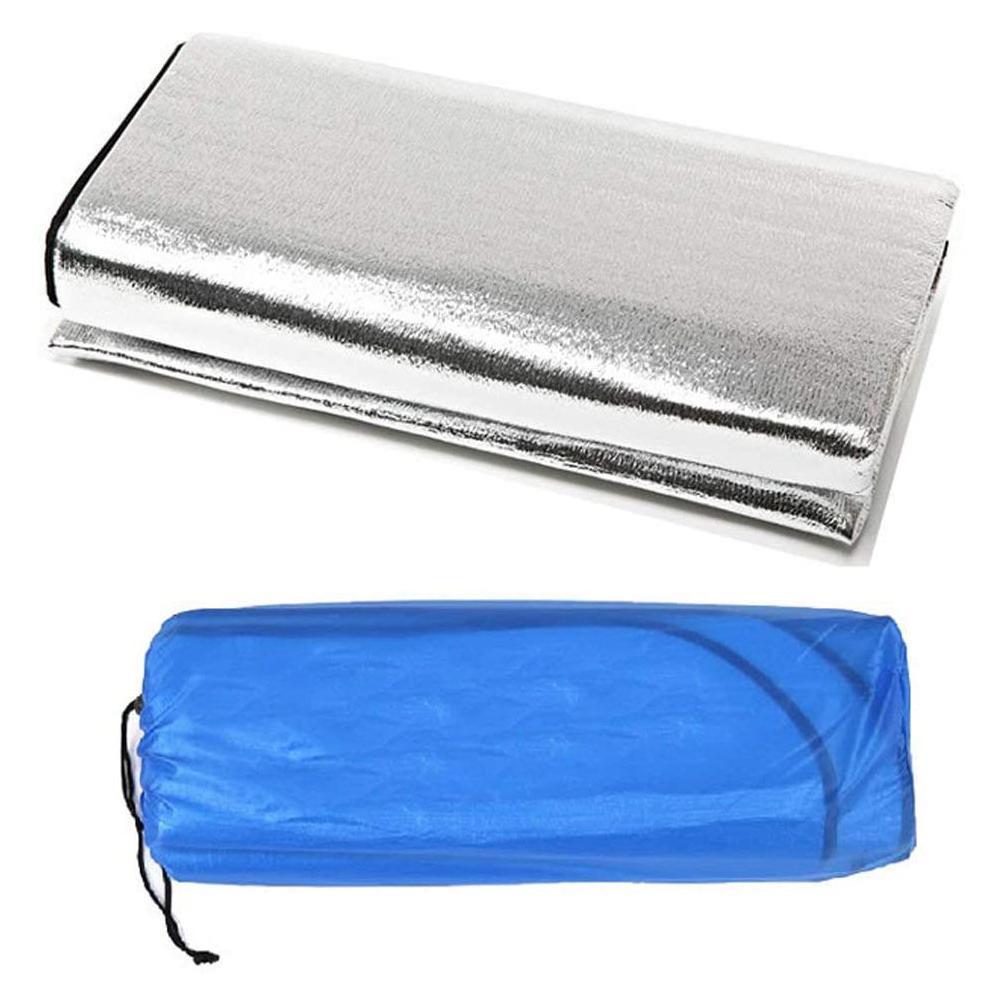 Aluminum Foil Mat Sleeping Mat for Camping 200x150... – Grandado
