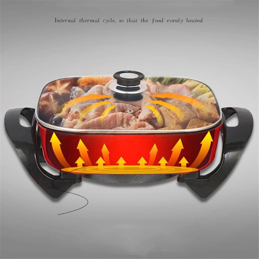 220V Electric Pot Kitchen indoor Smokeless Pots So... – Grandado