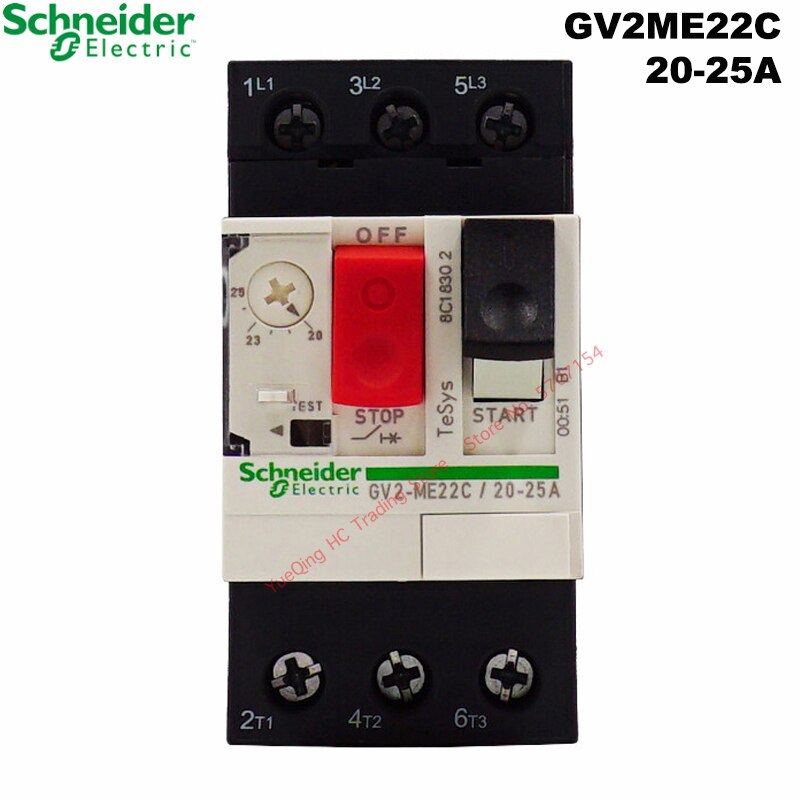 Schneider Electric GV2PM22C GV2ME 20-25A Motor The... – Grandado