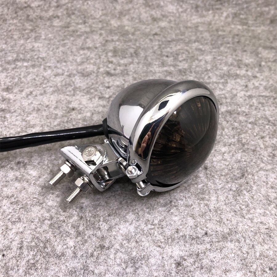 Retro Round LED Universal Motorcycle Brake Stop Li... – Grandado