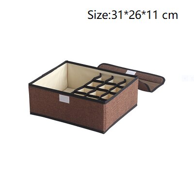 13/16Grid Underwear Drawer Organizers Storage Box ... – Vicedeal