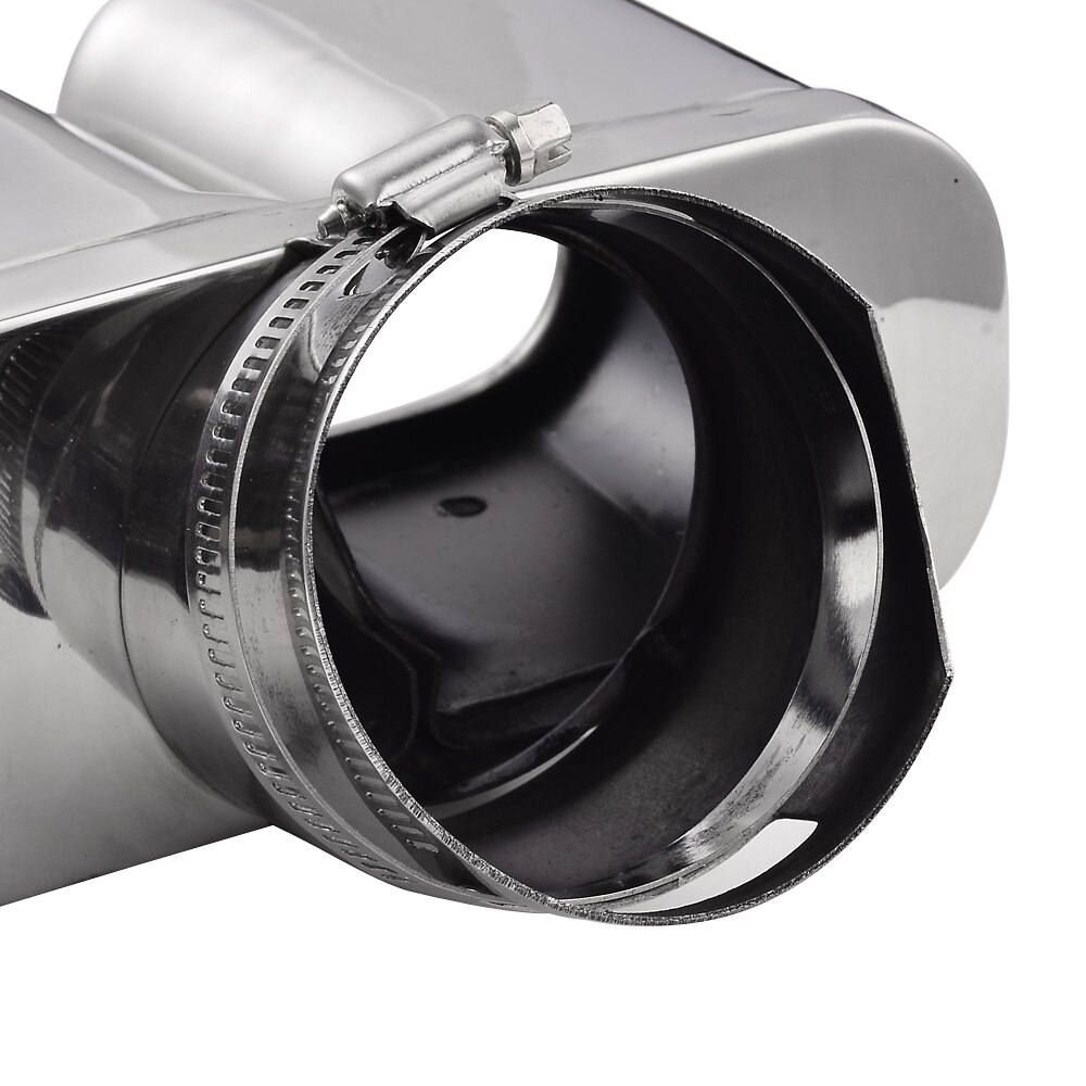 Y-Pipe Car Exhaust Pipe Stainless Steel Dual Round... – Grandado