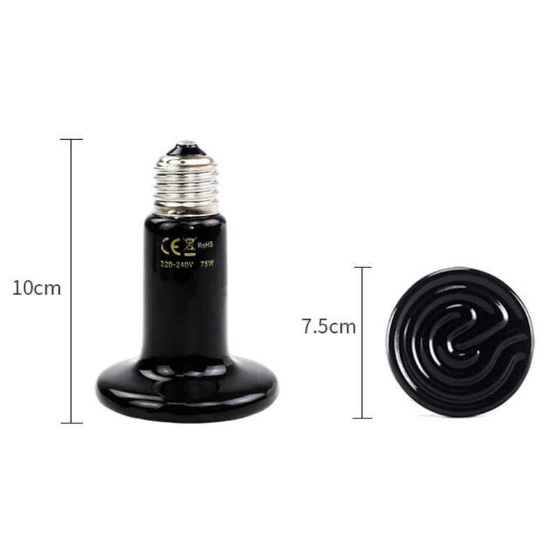 Far-infrared reptile lamp ceramic heating lamp hea... – Vicedeal