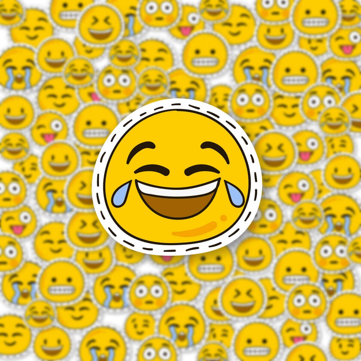 Eye Tears Laughing and Kahkahaya Drowned Emoji Lap... – Grandado