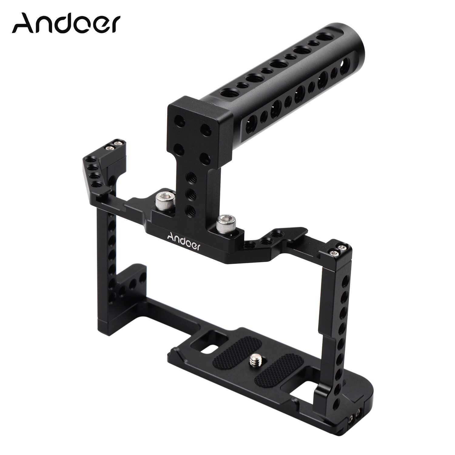 Andoer Camera Cage + Top Handle Kit Aluminum Alloy... – Grandado