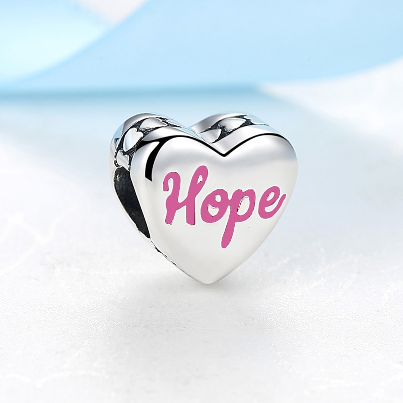 Original 100% 925 Sterling Silver Charm Bead Hope ... – Grandado