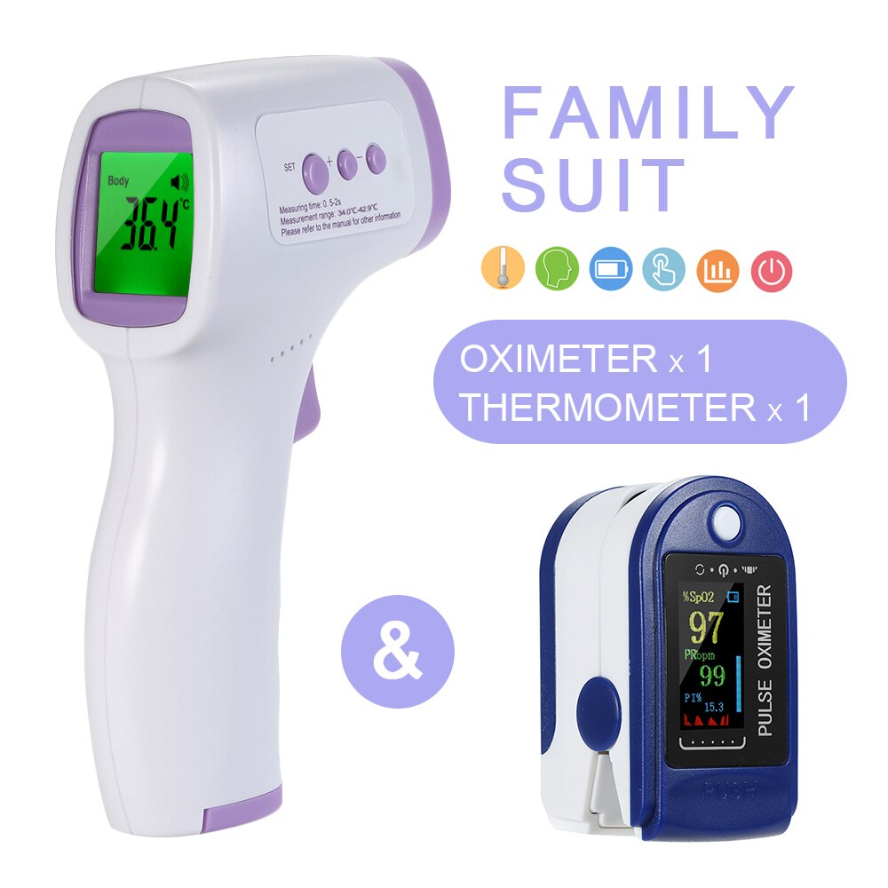 Digitale Pulsoximeter und Stirn Nicht-Kontaktieren... – Vicedeal