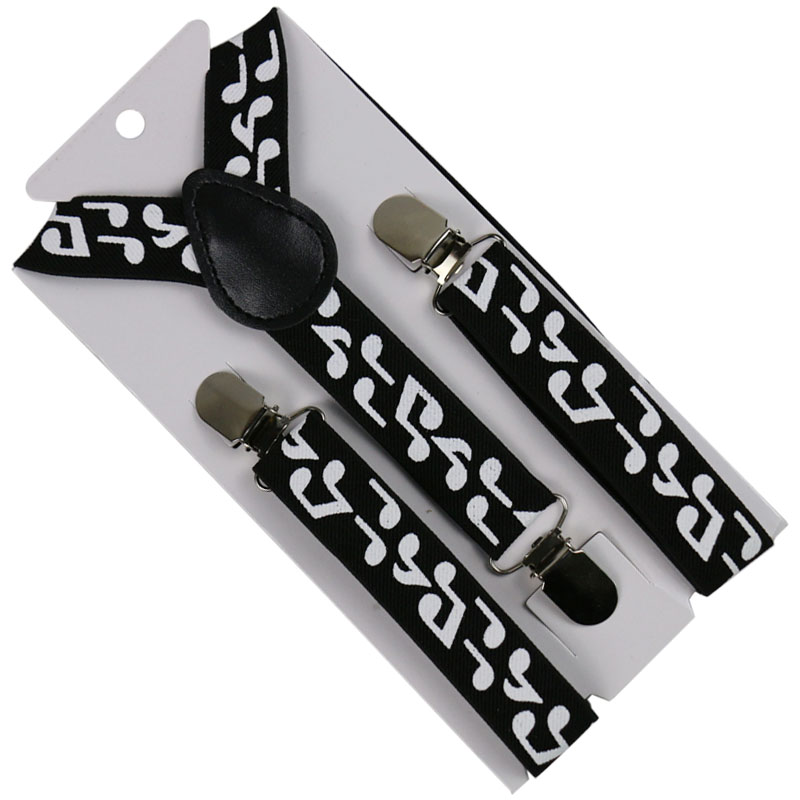 Winfox Musical Note Y Back Suspenders For Children... – Grandado