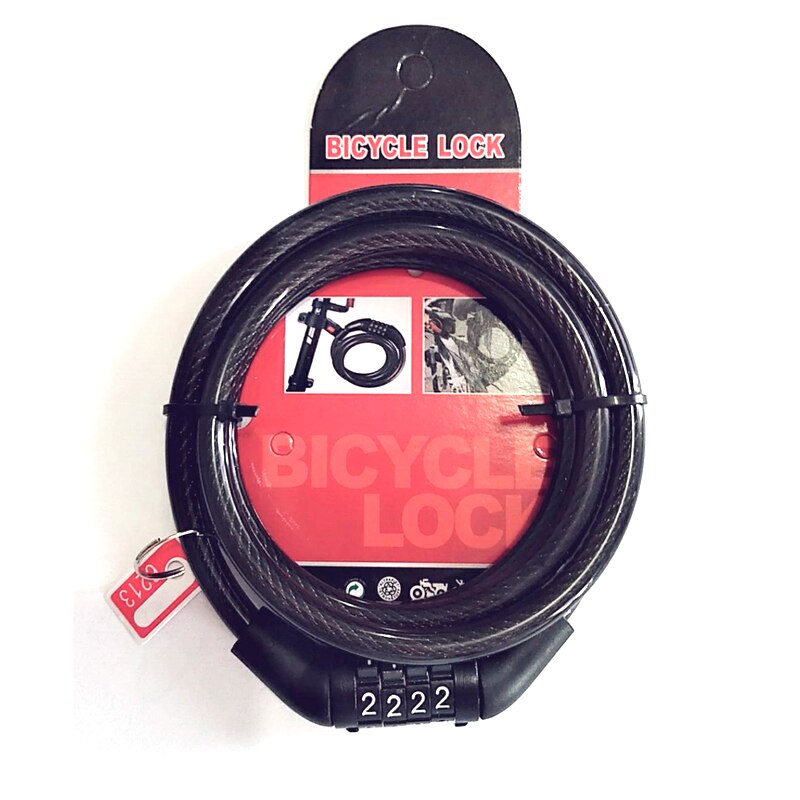 portable Road Bicycle Locks password lock 4-digit ... – Vicedeal