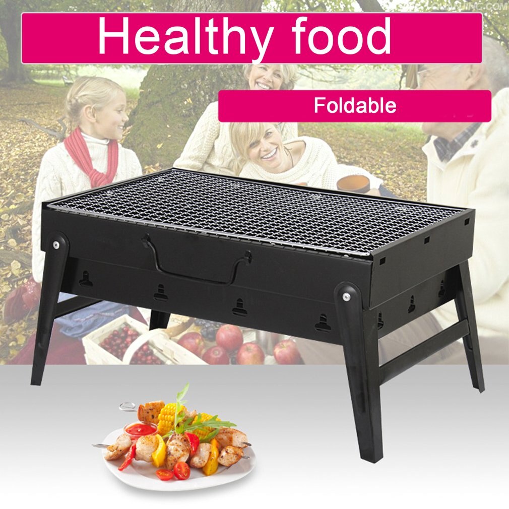 Opvouwbare Bbq Grill Barbecue Kachel Compact Size ... – Vicedeal