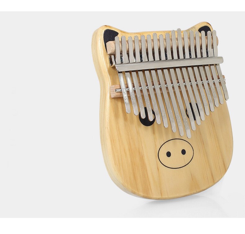 Mini Kalimba 17 Toetsen Thumb Piano Met Tune Hamer... – Grandado
