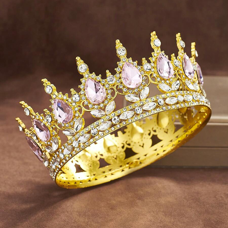 Luxury Color Baroque Queen Crown Colorful Sparkly ... – Grandado